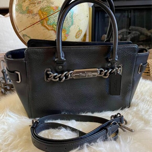 Coach | Bags | Coach Blake 25 Black And Gunmetal | Poshmark